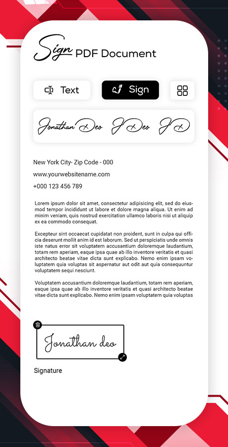 Fill and Sign PDF Document - Easy PDF Do - PDF Editor - Sign PDF Forms - Sign Doc - PDF Sign ...